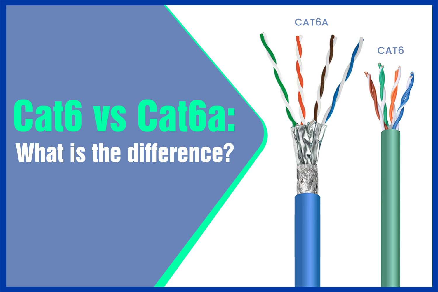 The Difference Between Cat6 Vs Cat6A Ethernet Cable 48 OFF The Difference Between Cat6 Vs Cat6A Ethernet Cable 48 OFF
