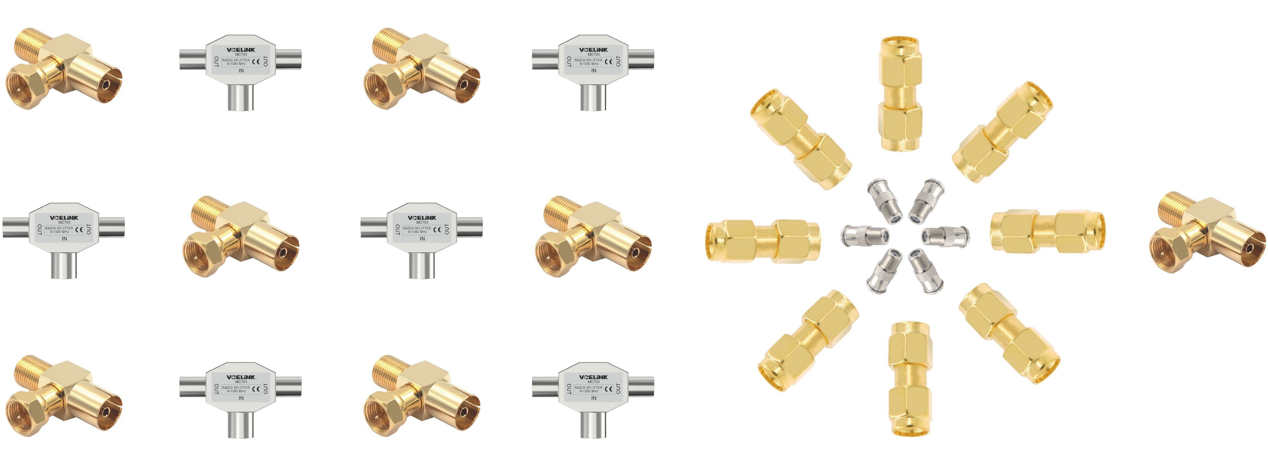 F Type Connectors – VCELINK