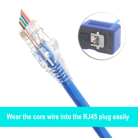 Pass-through RJ45 Connector – VCELINK