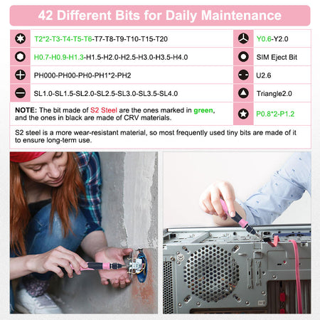 Precision Screwdriver Set With Case VCELINK