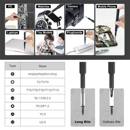 20-in-1 Precision Screwdriver Set VCELINK