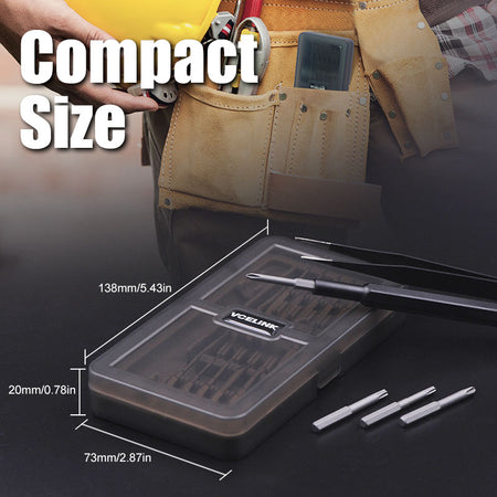 20-in-1 Precision Screwdriver Set VCELINK