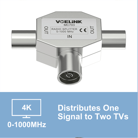 Coaxial Aerial Splitter VCELINK