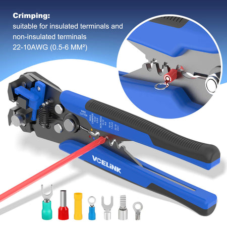 Self Adjusting Wire Stripper VCELINK