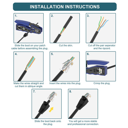 RJ45 Strain Relief Boot VCELINK