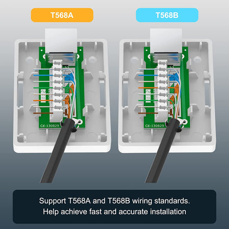 CAT6 Surface Mount Box VCELINK